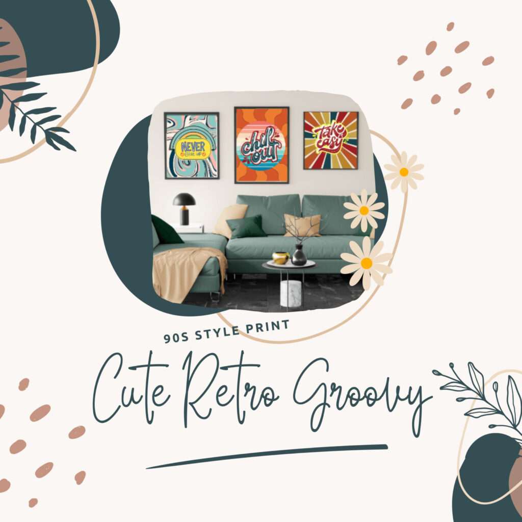 10 Cute Retro Groovy 90s Style Print Patterns – MasterBundles
