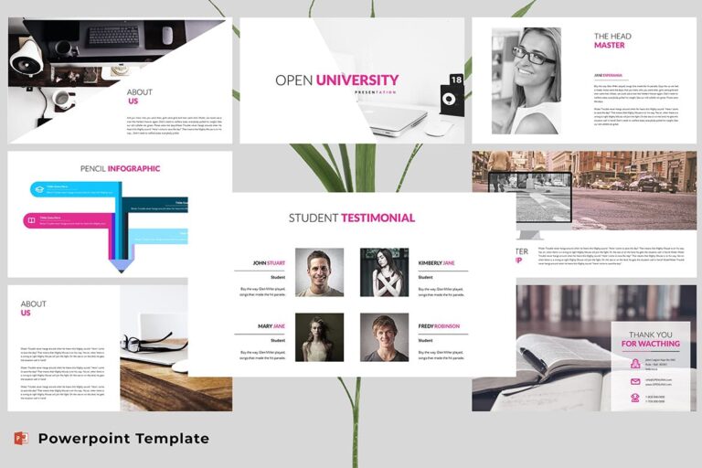 Open University Powerpoint Template – MasterBundles