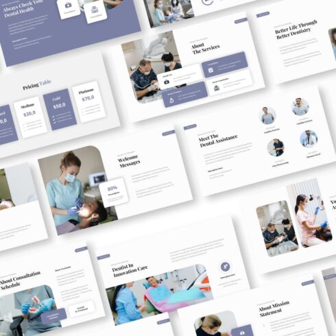 Dental Care Powerpoint Presentation Template | Master Bundles