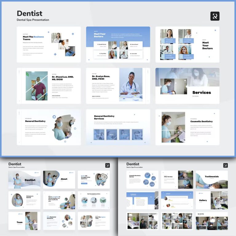 The Dental Care - Powerpoint Template | Master Bundles