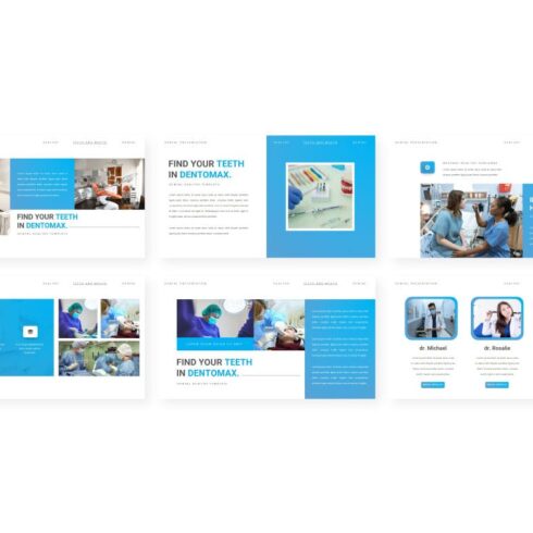 Dentomax - Dental Powerpoint Presentation Template | MasterBundles
