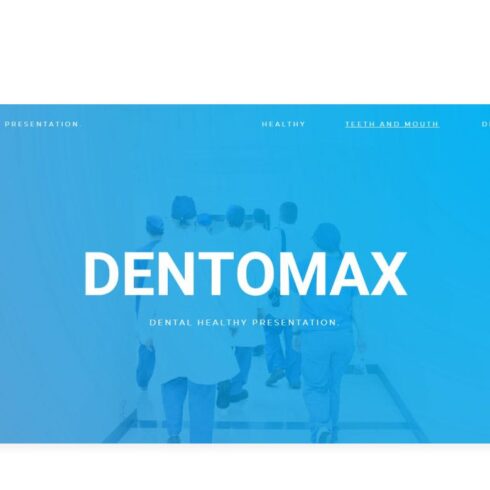 Dentomax - Dental Powerpoint Presentation Template | MasterBundles