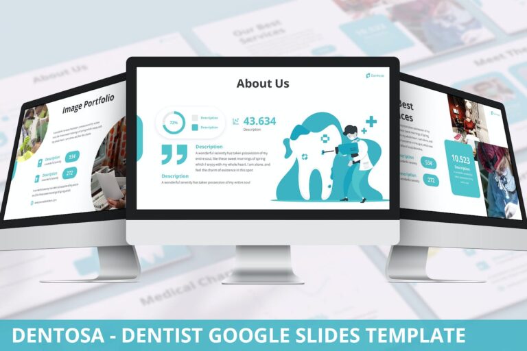 Dentosa - Dentist Google Slides Template – MasterBundles