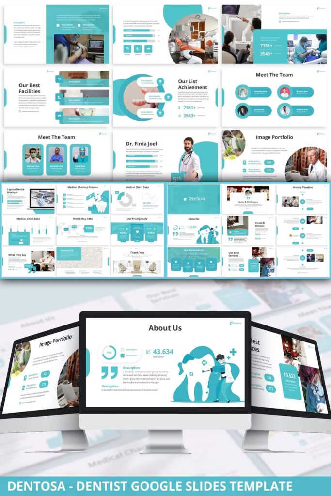 Dentosa - Dentist Google Slides Template – MasterBundles