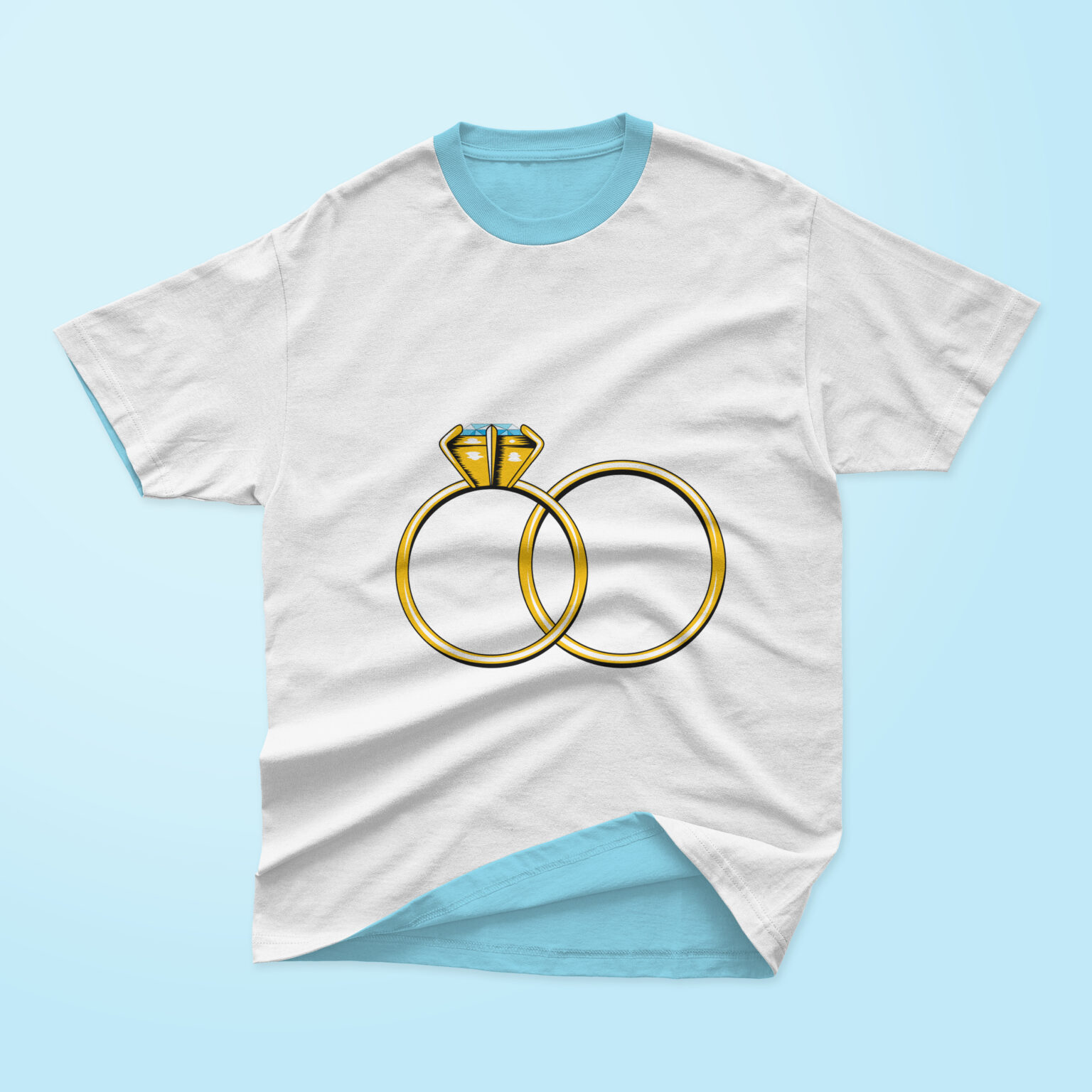Diamond Engagement Ring SVG T-Shirt Designs Bundle – MasterBundles