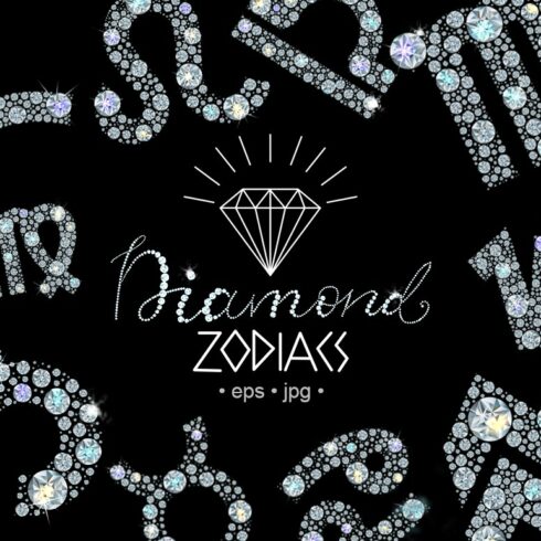 Diamond Zodiac Signs | MasterBundles