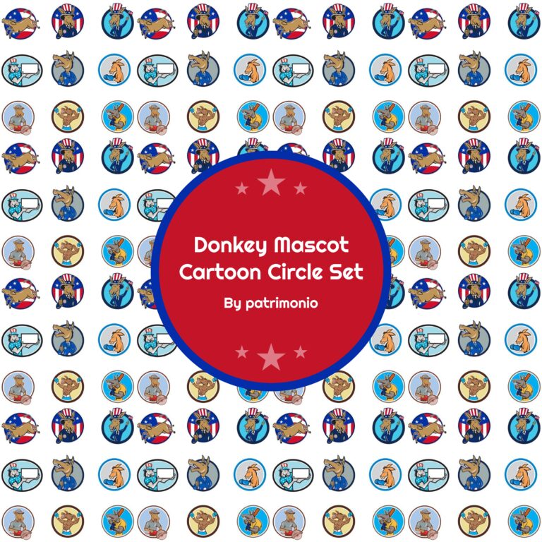 Donkey SVG Cut File – MasterBundles
