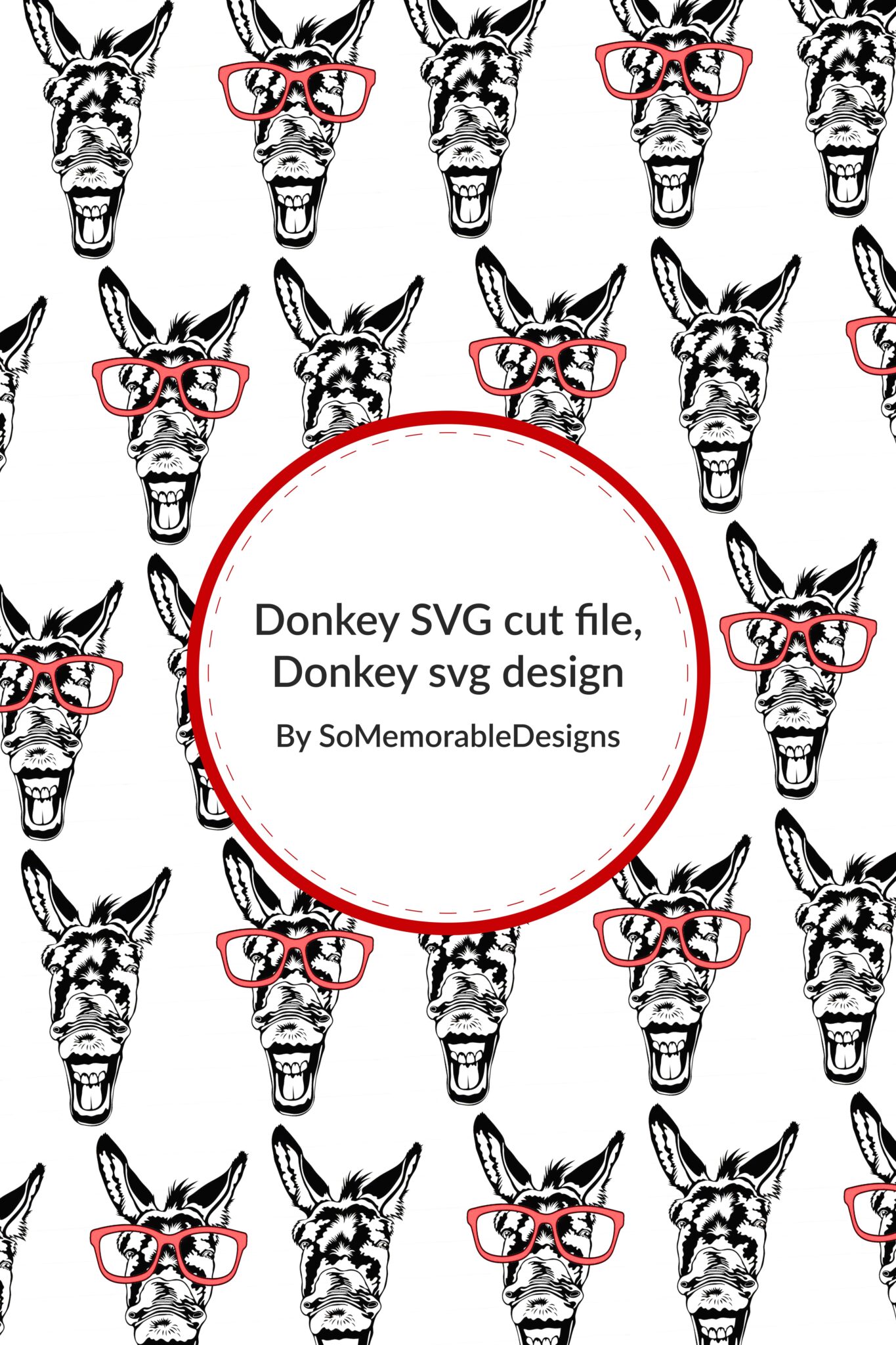 Donkey Character Design – MasterBundles