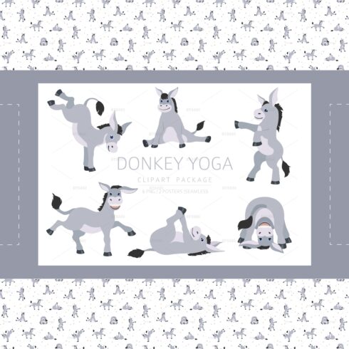 Donkey Yoga Illustrations – MasterBundles