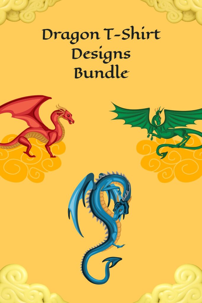 Dragon SVG T-shirt Designs Bundle – MasterBundles