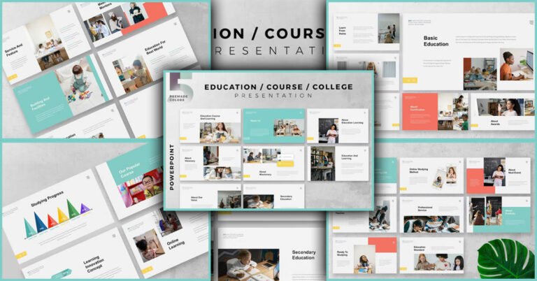 Education & College Presentation Slide – MasterBundles