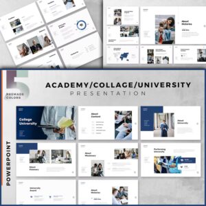 Education University Presentation Slide – MasterBundles