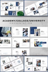 Education University Presentation Slide – MasterBundles