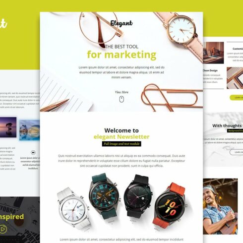 Elegant Email Template + Builder – MasterBundles
