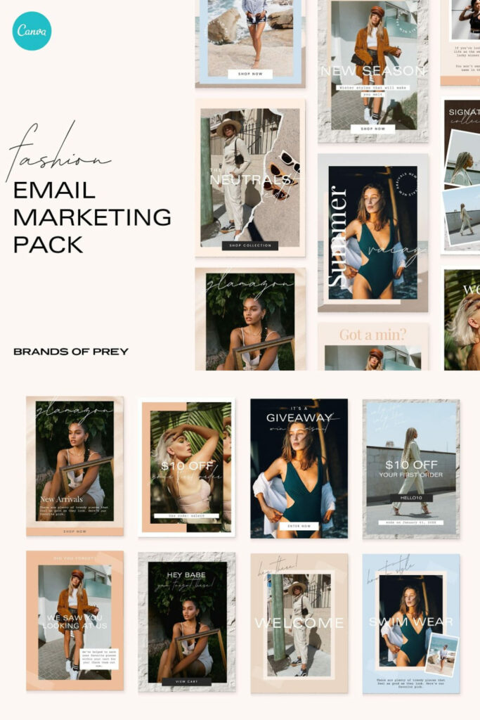 Canva Email Marketing Pack – MasterBundles