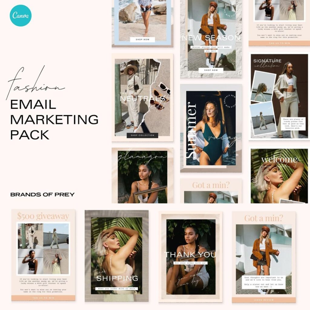 Email Marketing Bundle for Canva – MasterBundles