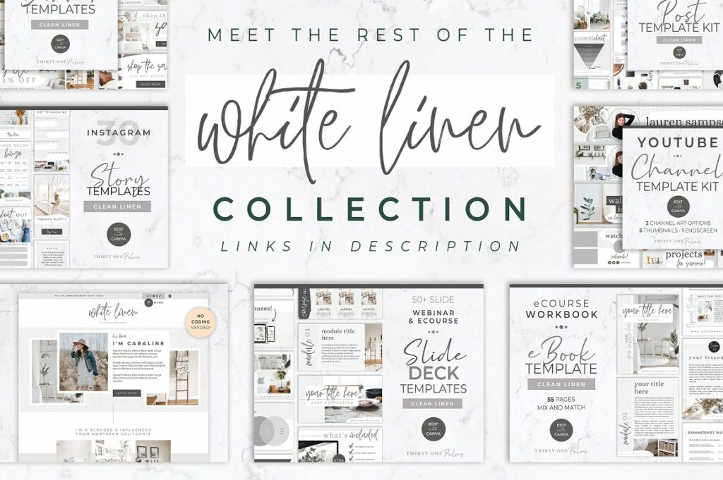 Email Marketing Template Canva Set – MasterBundles