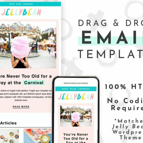 Mailchimp Email Newsletter Templates | MasterBundles