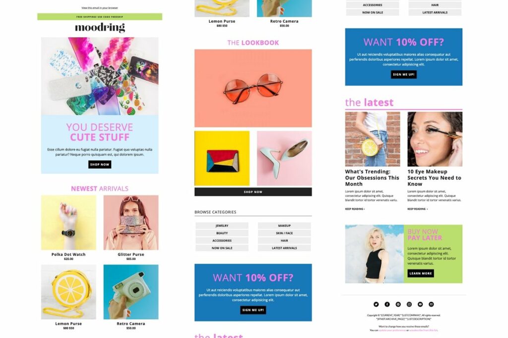 Email Newsletter Mailchimp Template Download – MasterBundles