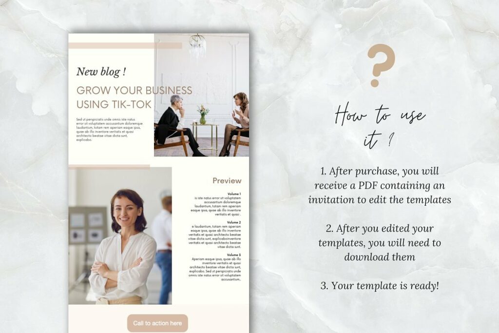 Email Newsletter Template Mailchimp – MasterBundles