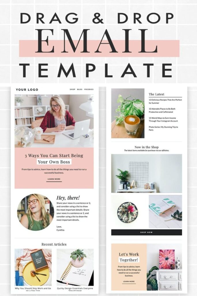 Email Newsletter Template Mailchimp – MasterBundles