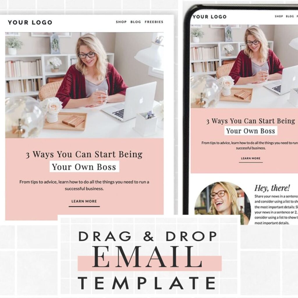 Email Newsletter Template Mailchimp – MasterBundles