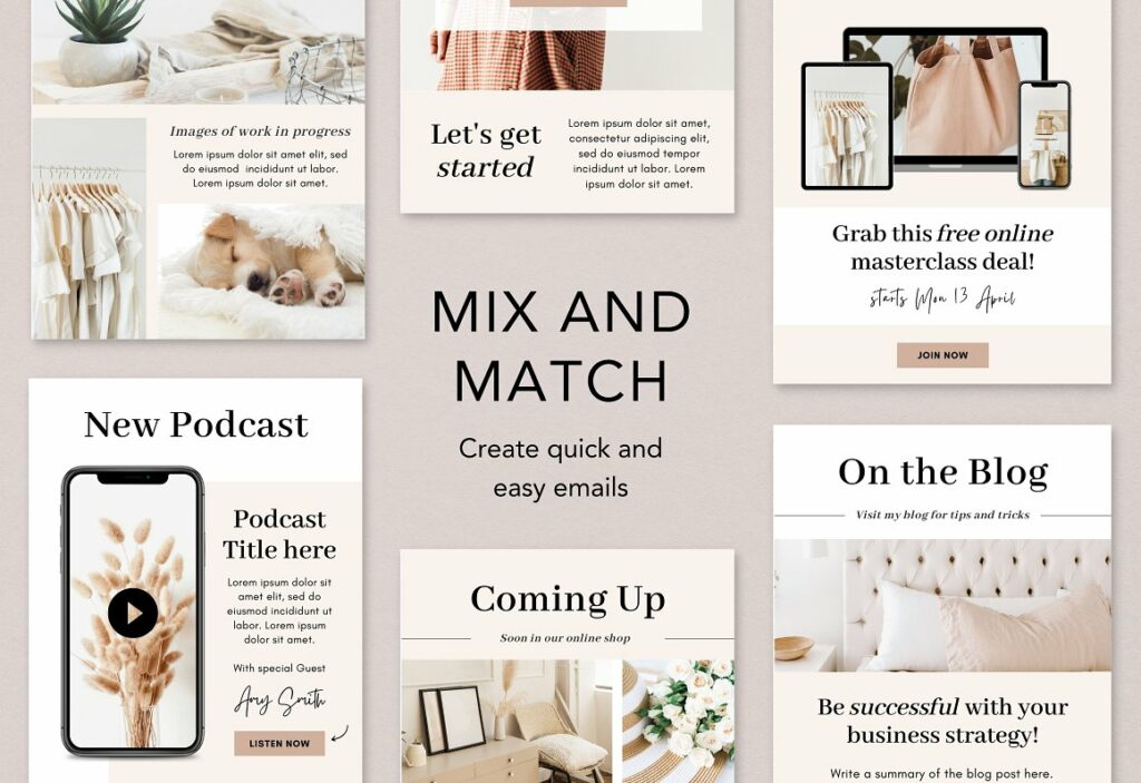 Canva Email Newsletter Templates – MasterBundles