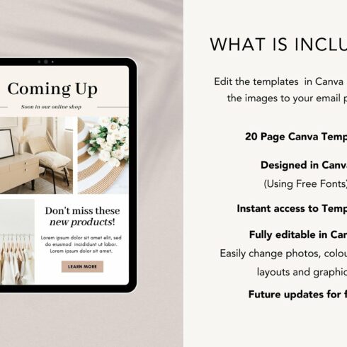 Canva Email Newsletter Templates | MasterBundles
