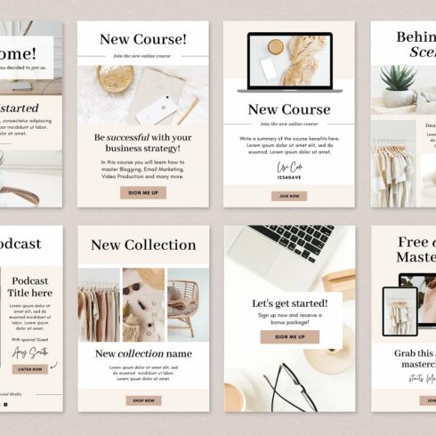 Canva Email Newsletter Templates | MasterBundles