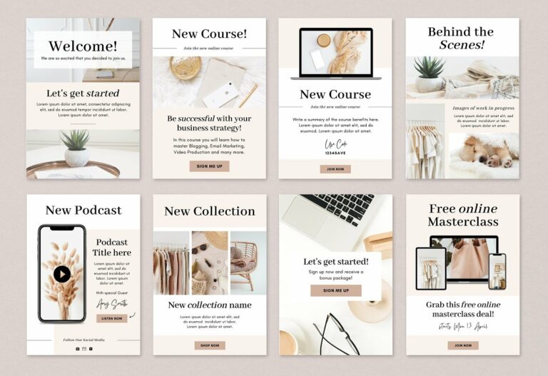 Canva Email Newsletter Templates – MasterBundles
