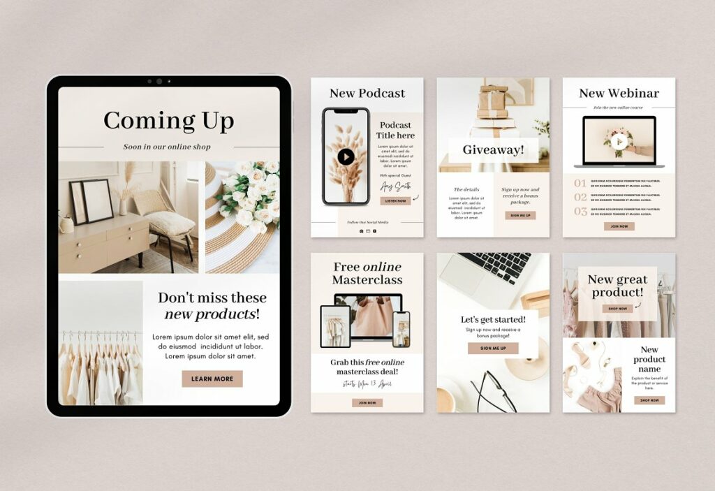 Canva Email Newsletter Templates – MasterBundles