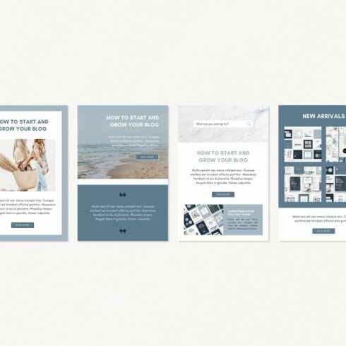 Email Newsletter Templates For Canva – MasterBundles
