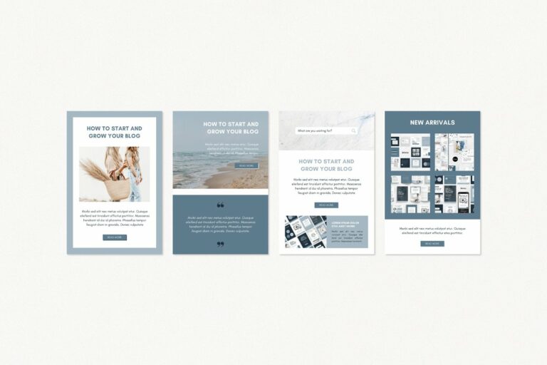 Email Newsletter Templates For Canva – MasterBundles