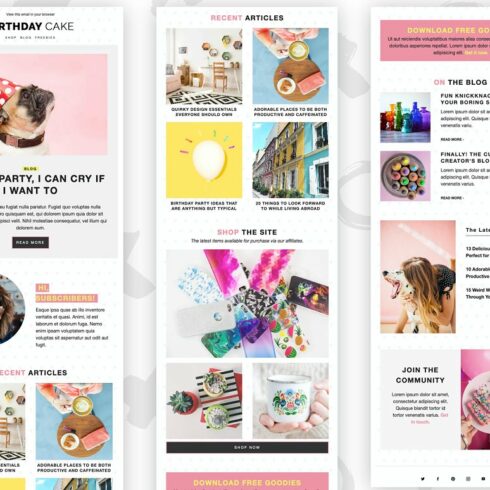 Email Template Bundle Mailchimp – MasterBundles