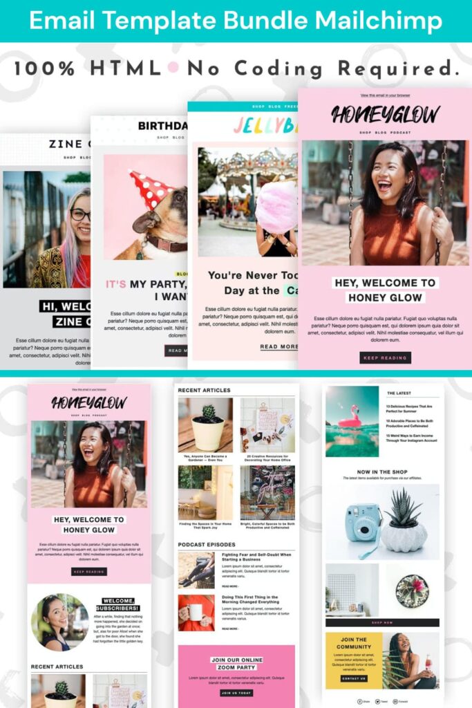 Email Template Bundle Mailchimp – MasterBundles