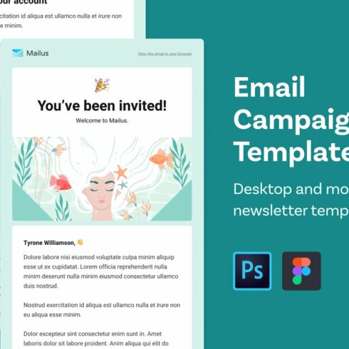 Email Templates (Profile And Welcome) – MasterBundles