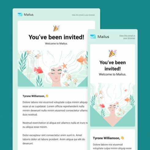 Email Templates (Profile And Welcome) – MasterBundles