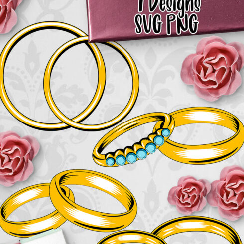 Engagement Ring SVG Designs | MasterBundles