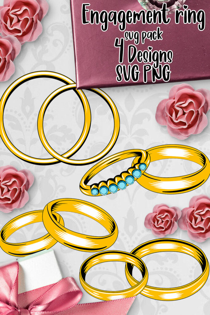Engagement Ring SVG Designs – MasterBundles