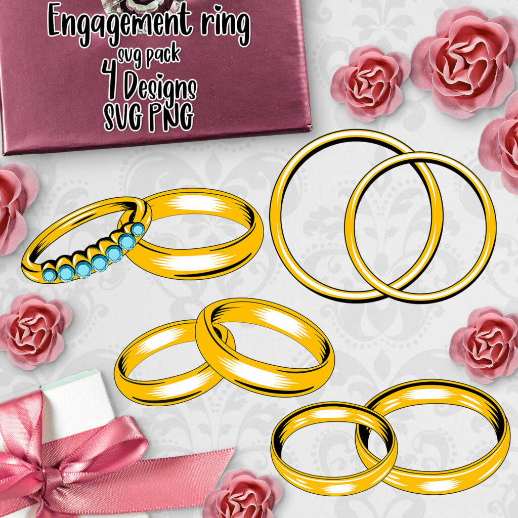 Engagement Ring SVG Designs – MasterBundles