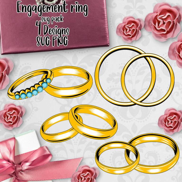 Engagement Ring SVG Designs – MasterBundles