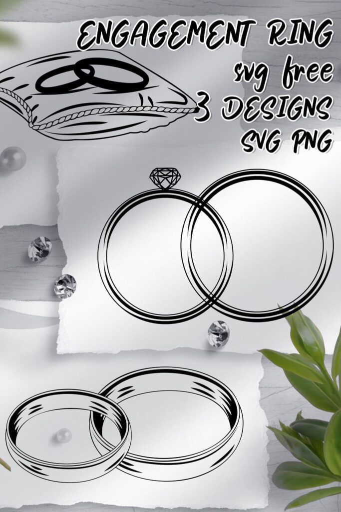 Engagement Ring SVG Free – MasterBundles