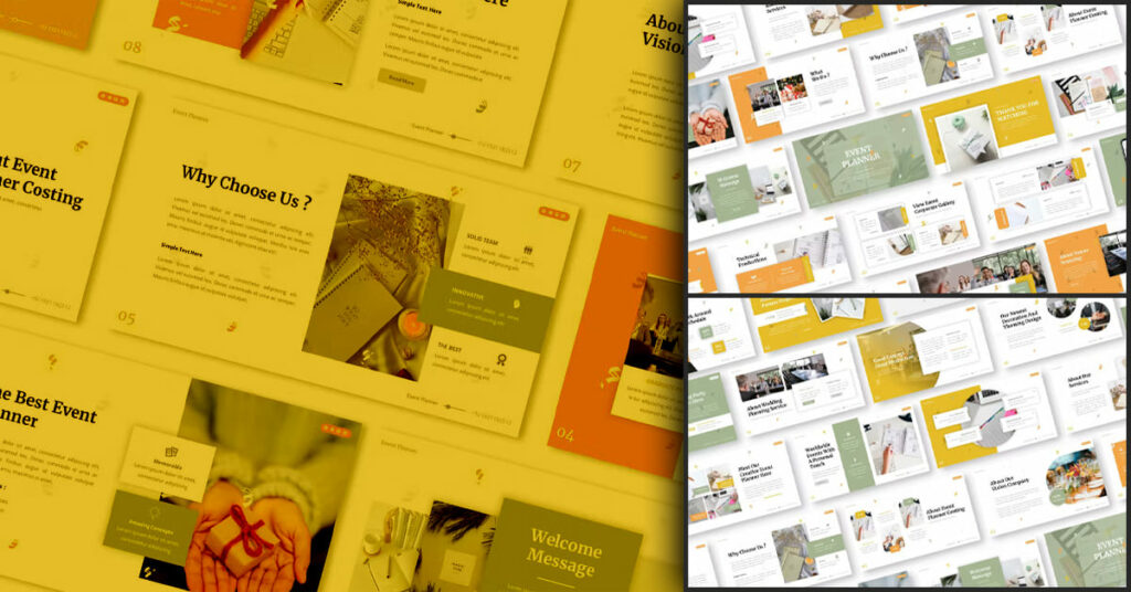 Event Planner PowerPoint Presentation Template – MasterBundles