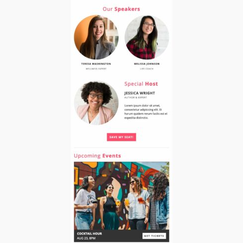 Event Marketing Email Templates | Master Bundles