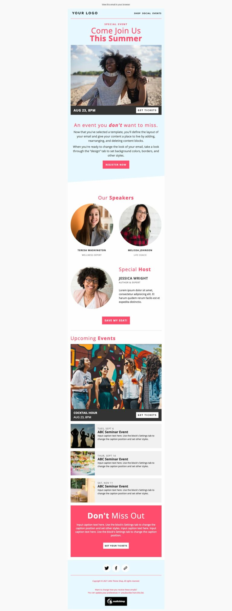 Event Marketing Email Templates – MasterBundles