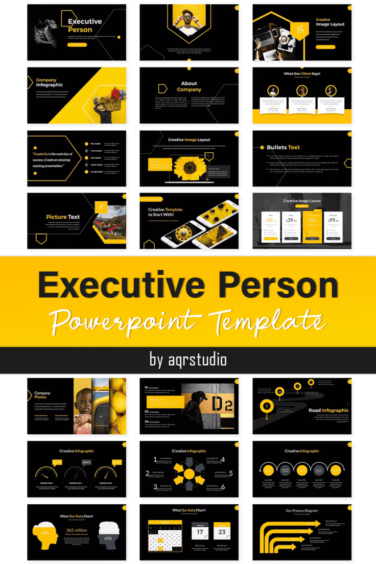 Executive - Powerpoint Template – MasterBundles