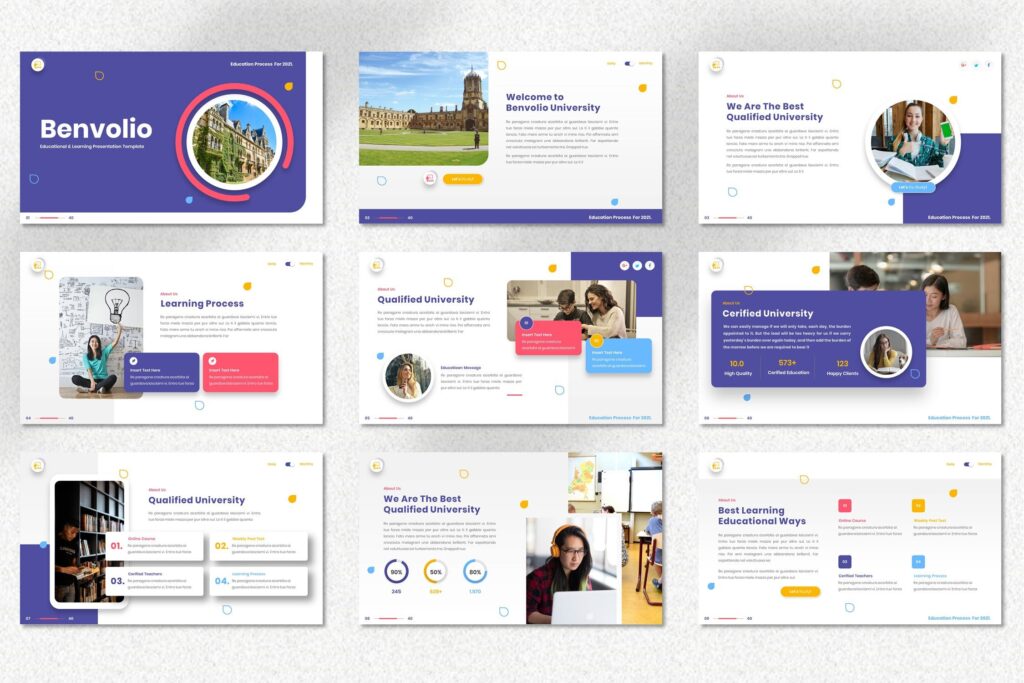 Benvolio - University Powerpoint Template – MasterBundles