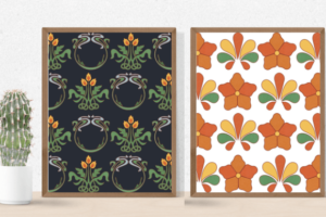 12 Fall Digital Patterns,Fall Papers Kdp – MasterBundles