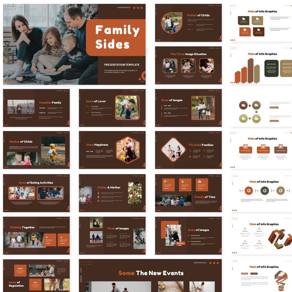 Family Pages | Google Slides Template – MasterBundles
