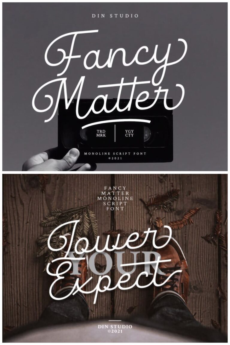 Fancy Matter Font – MasterBundles